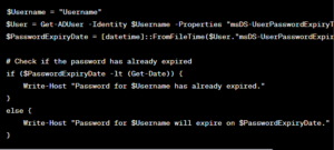Reset AD Password and Set Qaduser with PowerShell